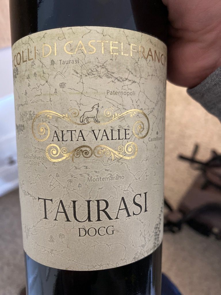 2011 Colli Di Castelfranci Taurasi Alta Valle, Italy, Campania, Taurasi ...