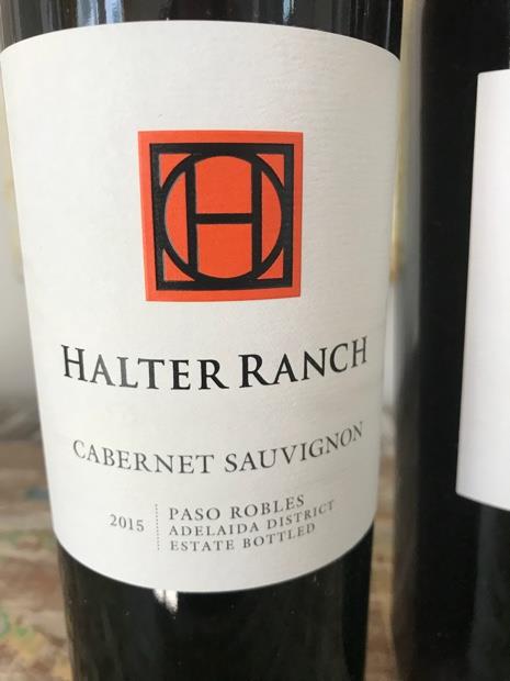 2015 Halter Ranch Cabernet Sauvignon, USA, California, Central Coast ...