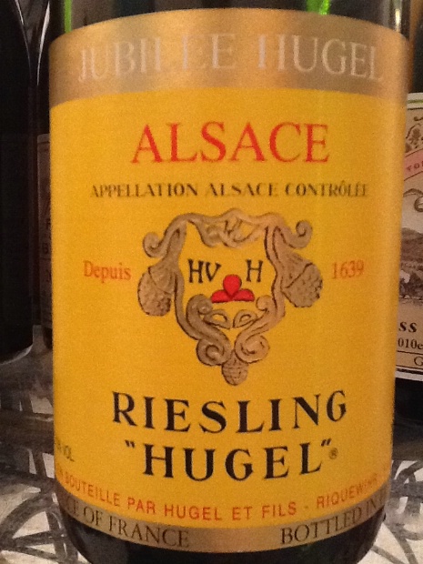 2007 Hugel Riesling Jubilee, France, Alsace - CellarTracker