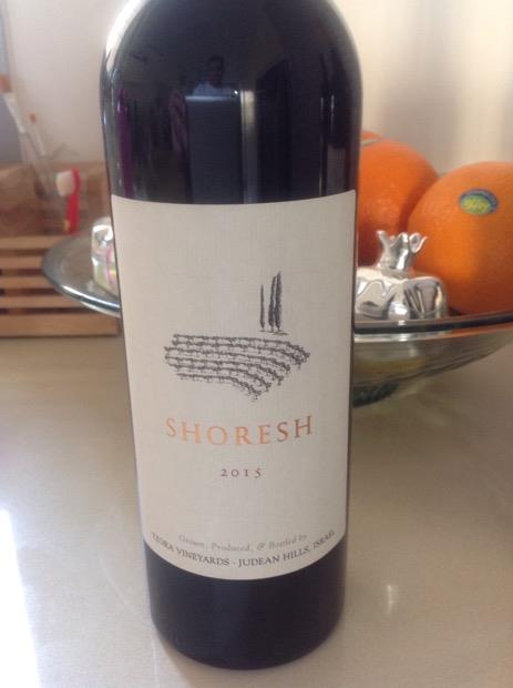 2015 Tzora Vineyards Shoresh, Israel, Judean Hills - CellarTracker