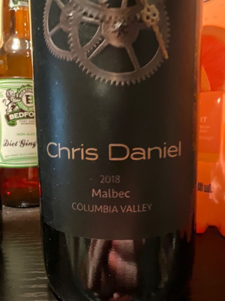 2021 Chris Daniel Malbec, USA, Washington, Columbia Valley - CellarTracker