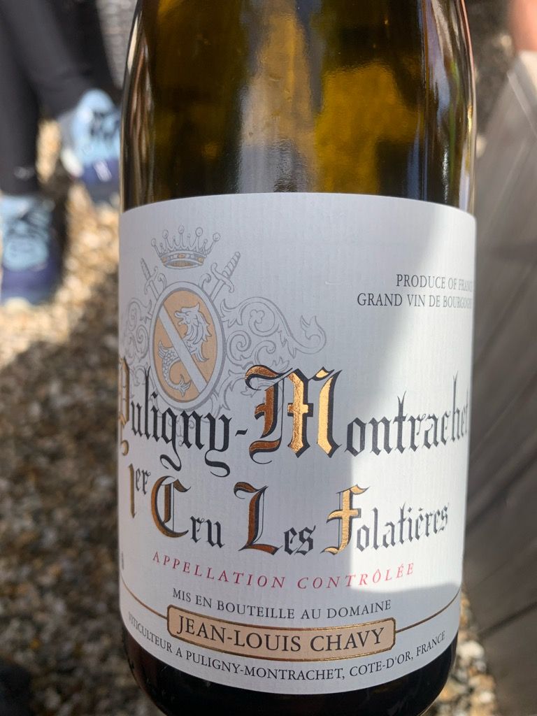 2022 Jean-Louis Chavy Puligny-Montrachet 1er Cru Les Folatières, France ...