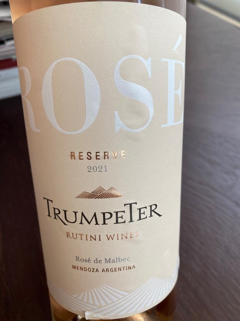 2022 Trumpeter Malbec Rosé, Argentina, Mendoza - CellarTracker