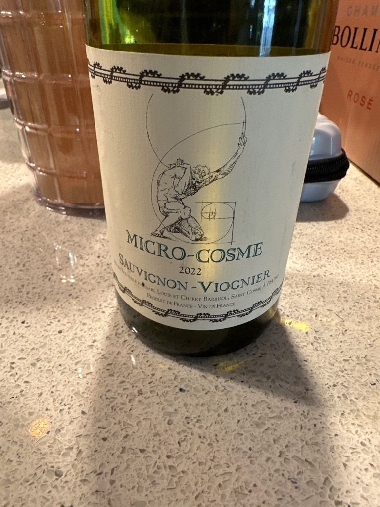 2022 Saint Cosme Micro-Cosme Sauvignon-Viognier, France, Rhône, Vin de ...