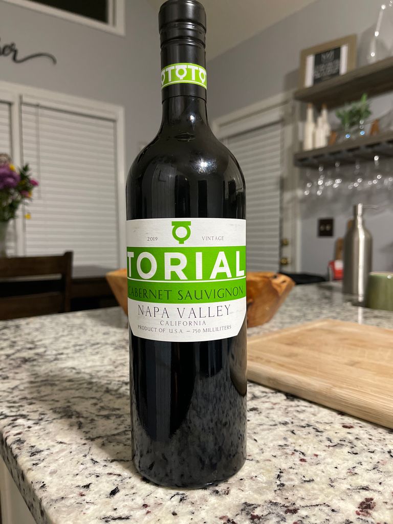 2019 Torial Cabernet Sauvignon, USA, California, Napa Valley ...