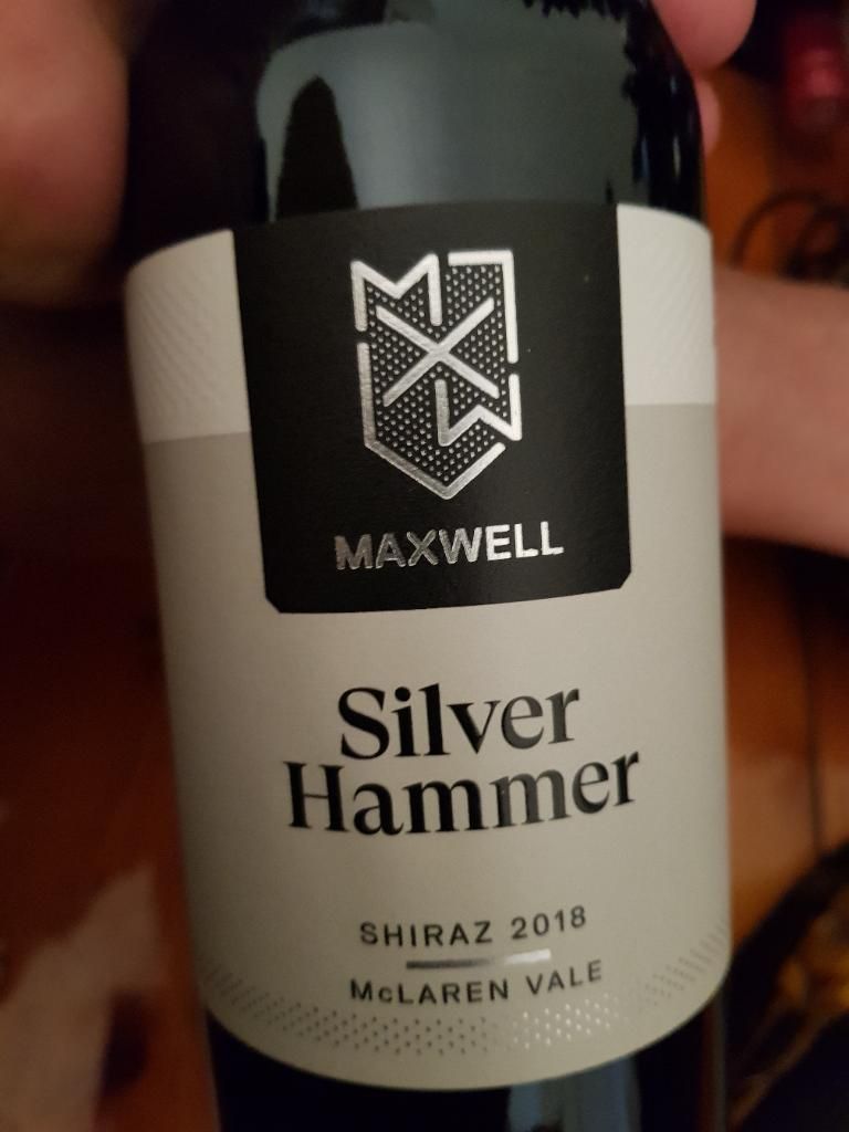 2018 Maxwell Shiraz Silver Hammer, Australia, South Australia, Fleurieu ...