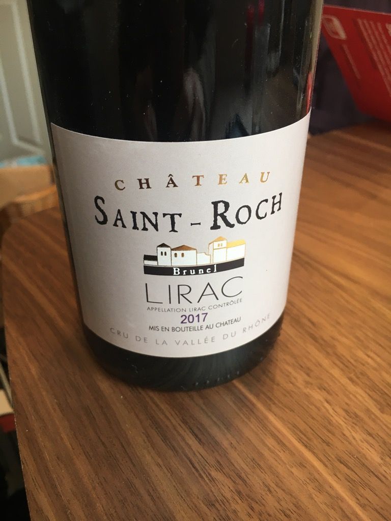 2017 Château Saint-Roch (Rhone) Lirac, France, Rhône, Southern Rhône ...