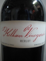 2013 Kelham Vineyards Merlot, USA, California, Napa Valley, Oakville ...