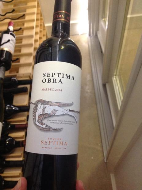 2014 Bodega Septima Malbec Septima Obra, Argentina, Mendoza - CellarTracker