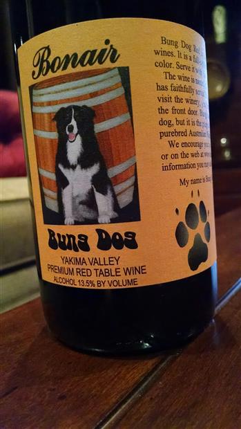NV Bonair Bung Dog Red, USA, Washington, Columbia Valley, Yakima Valley ...