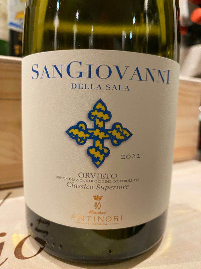 2022 Castello della Sala (Antinori) Orvieto Classico Superiore San Giovanni della Sala, Italy ...