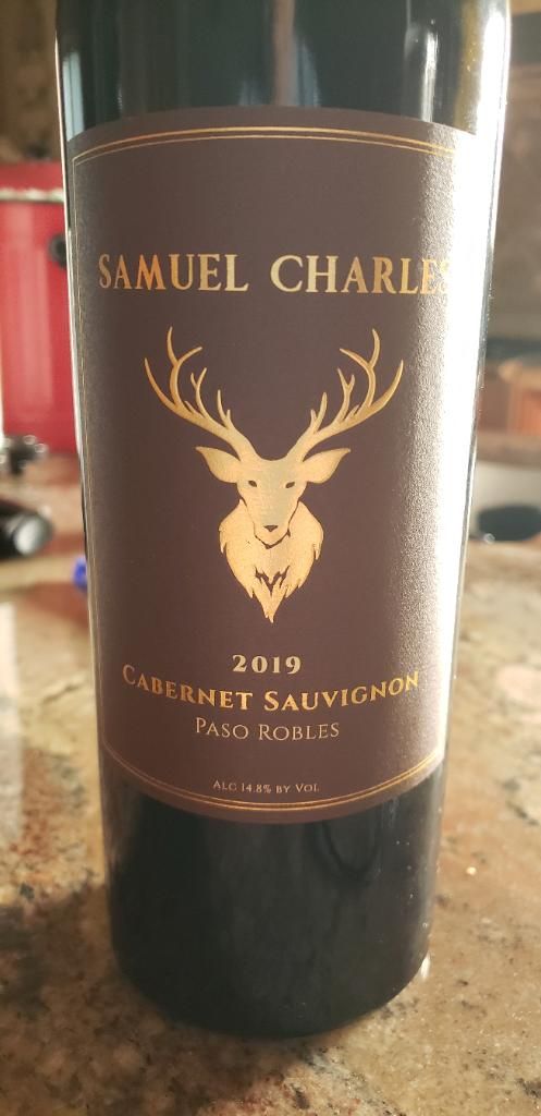 2018 Samuel Charles Cabernet Sauvignon Paso Robles, USA, California ...