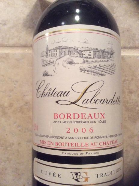 2006 Château Labourdette Cuvée Tradition, France, Bordeaux - CellarTracker