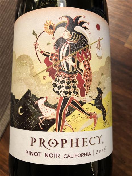 2016 Prophecy Wines Pinot Noir, USA, California - CellarTracker