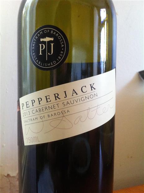2013 Pepperjack Cabernet Sauvignon, Australia, South Australia, Barossa ...