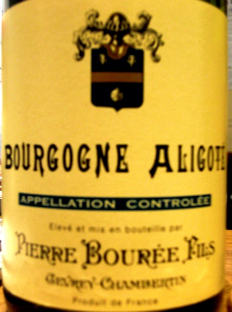 2009 Pierre Bourée Fils Bourgogne-Aligoté, France, Burgundy, Bourgogne ...