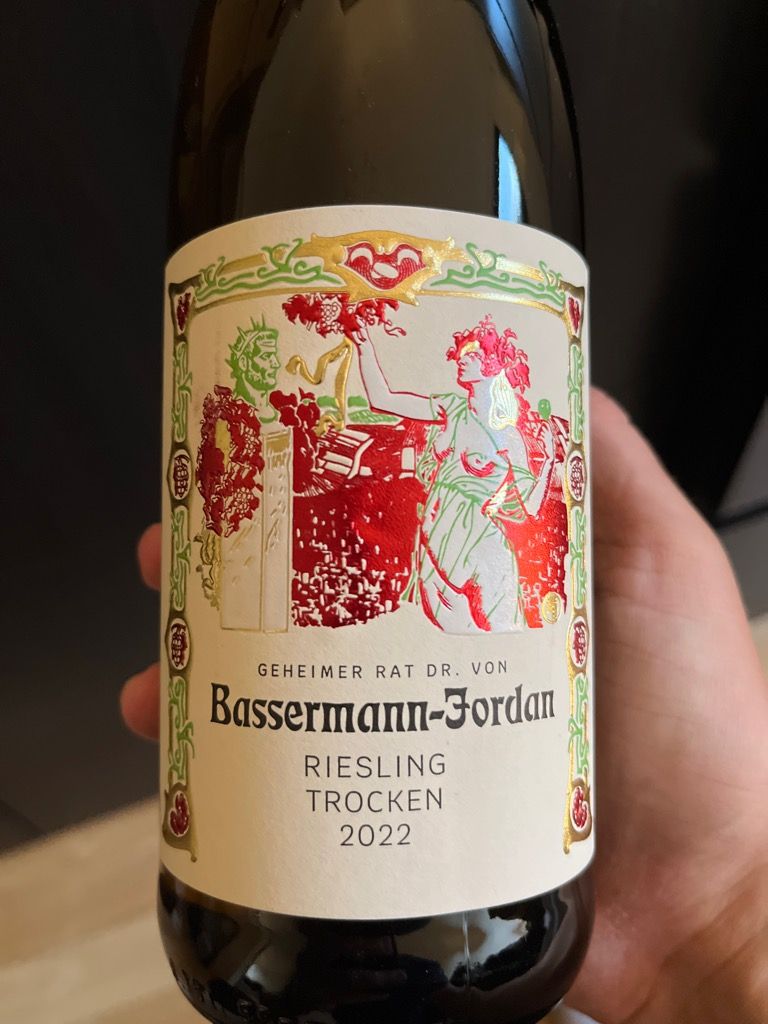 2023 Dr. von Bassermann-Jordan Riesling trocken, Germany, Pfalz ...