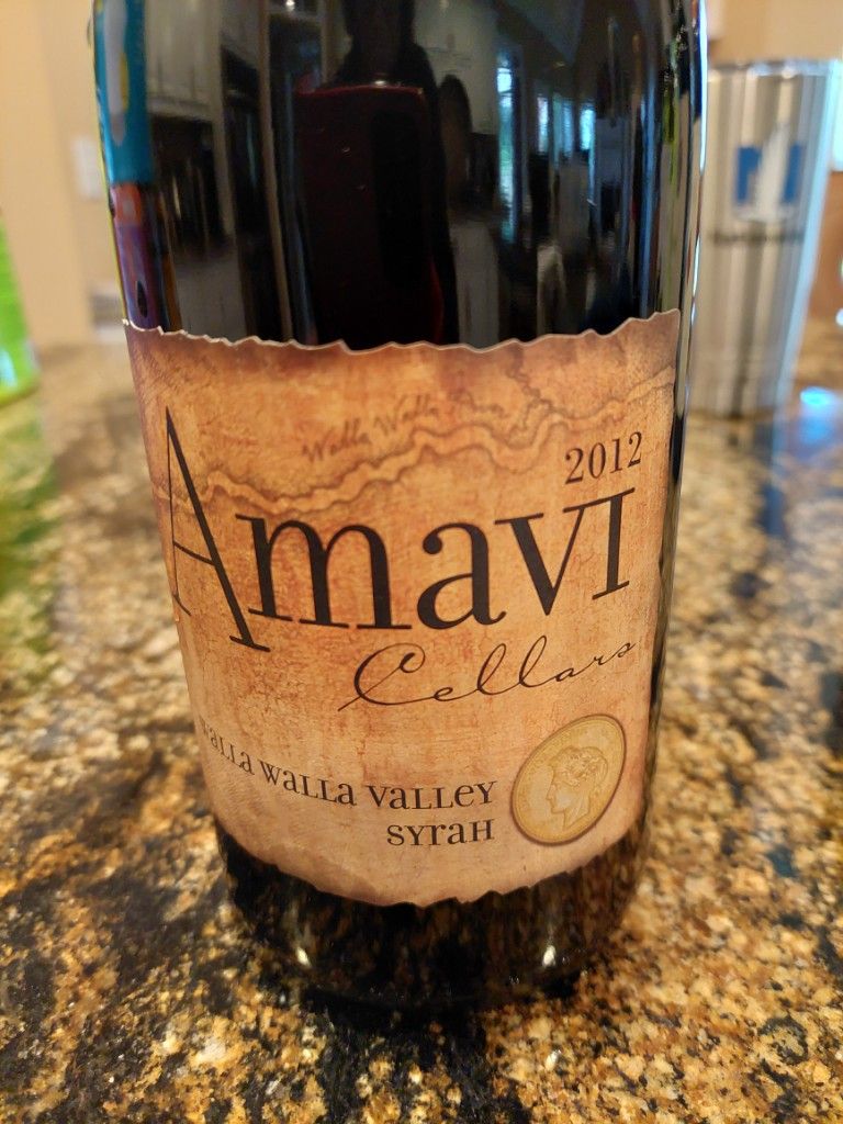 2012 Amavi Cellars Syrah, USA, Washington, Columbia Valley, Walla Walla ...