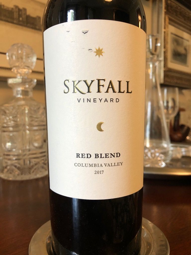 2017 Skyfall Vineyard Red Wine, USA, Washington, Columbia Valley ...