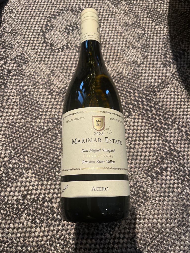 2023 Marimar Estate Chardonnay Acero Don Miguel Vineyard, USA ...
