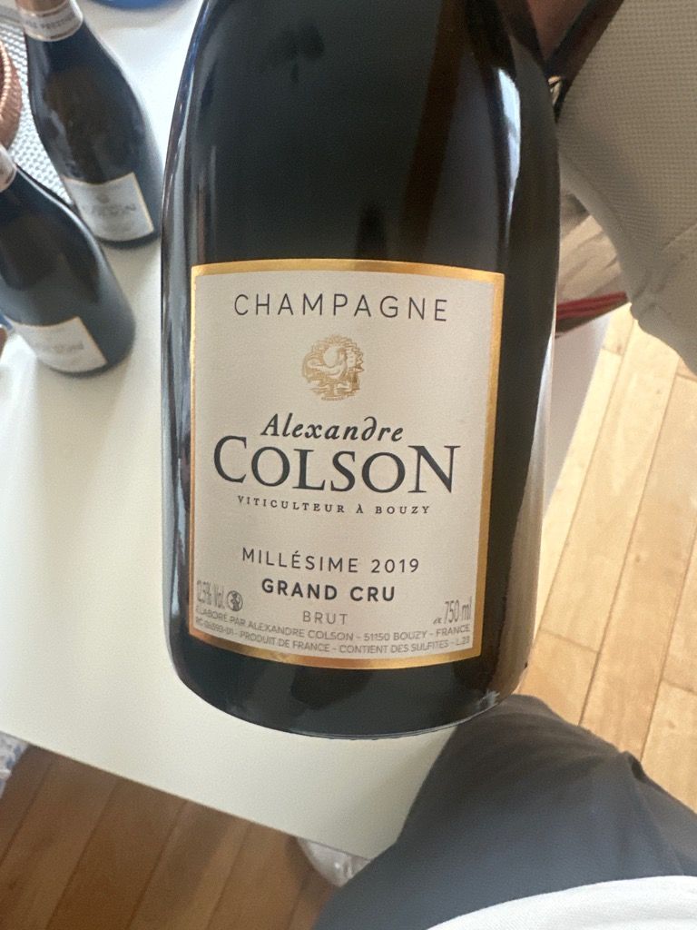 2019 Alexandre Colson Champagne Grand Cru Brut Cuvée Préstige, France ...