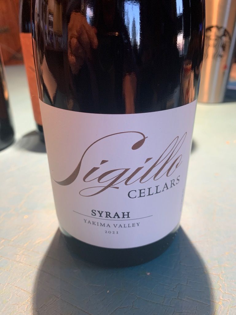 2021 Sigillo Cellars Syrah Yakima Valley, USA, Washington, Columbia ...