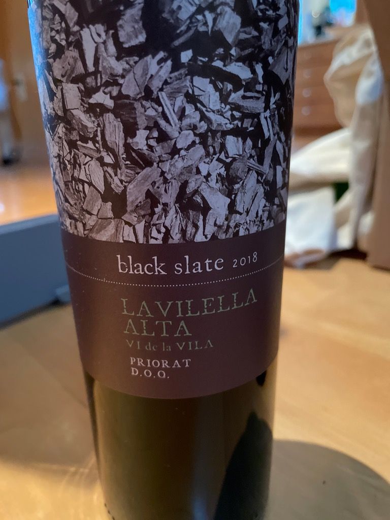 2019 Bodegas Mas Alta Priorat Black Slate La Vilella Alta, Spain, Catalunya, Priorat - CellarTracker