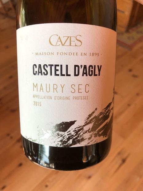2015 Domaine Cazes Maury Sec Castell D'Agly, France, Languedoc ...