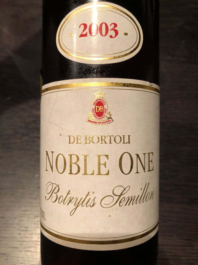 2003 De Bortoli Noble One Botrytis Sémillon, Australia, New South Wales ...