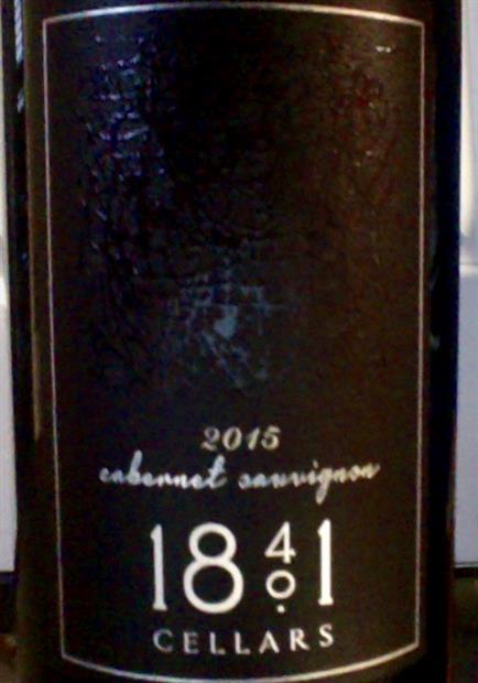 2015 18401 Cellars Cabernet Sauvignon Seven Hills Vineyard, USA, Washington, Columbia Valley ...