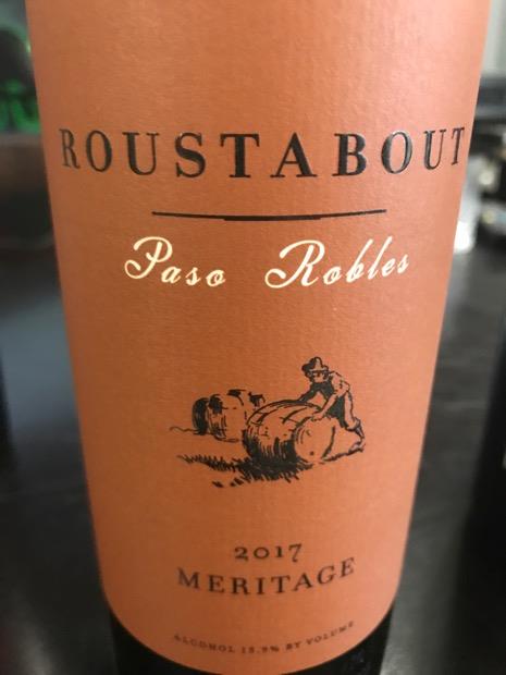 2017 Central Coast Wine Warehouse Roustabout Meritage, USA, California ...