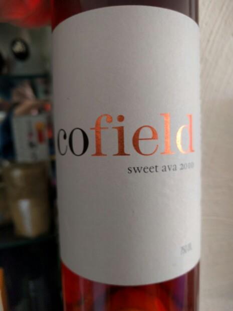 2011 Cofield Wines Sweet Ava, Australia, Victoria, North East ...