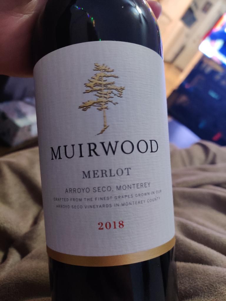 2018 Muirwood Vineyards Merlot, USA, California, Central Coast, Arroyo ...