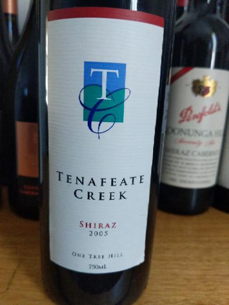 2006 Tenafeate Creek Wines Shiraz, Australia, South Australia, Mount ...