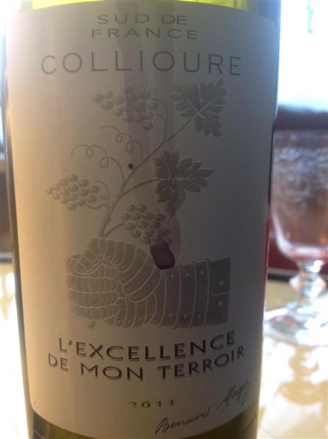2011 Bernard Magrez Collioure L'Excellence De Mon Terroir, France ...