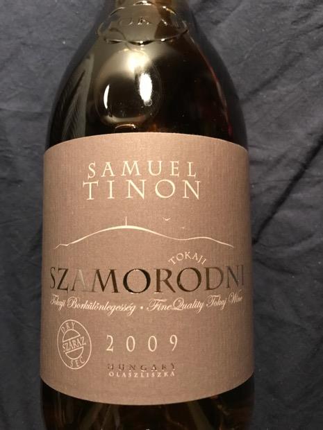 2009 Samuel Tinon Tokaji Szamorodni Dry, Hungary, Tokaji - CellarTracker