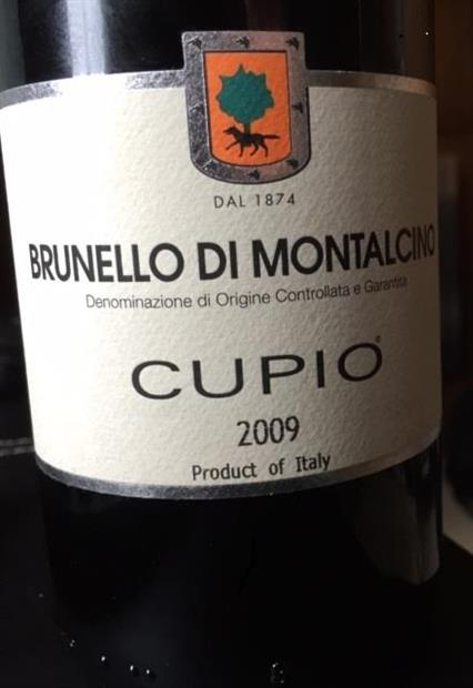 2009 Pinino Brunello di Montalcino Cupio, Italy, Tuscany, Montalcino ...