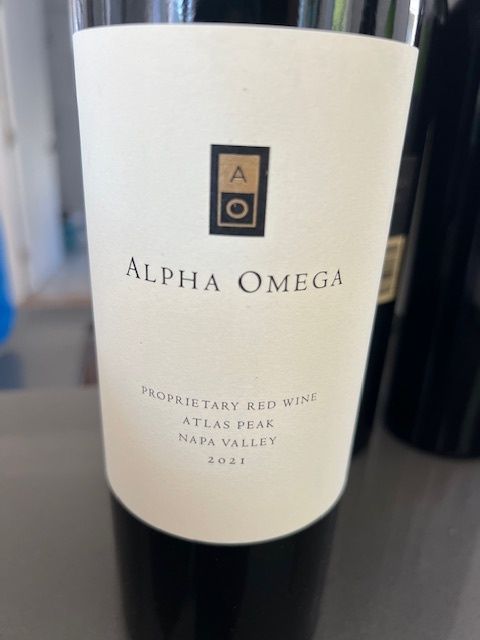 2021 Alpha Omega Proprietary Red Wine Atlas Peak, USA, California, Napa ...