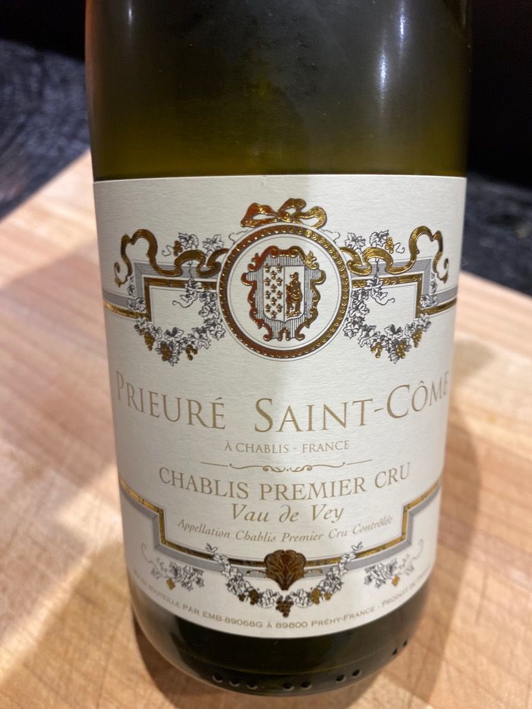2022 Prieuré Saint Côme Chablis 1er Cru Vau de Vey, France, Burgundy ...