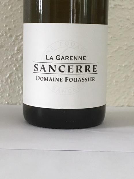 2016 Fouassier Sancerre La Garenne, France, Loire Valley, Upper Loire ...