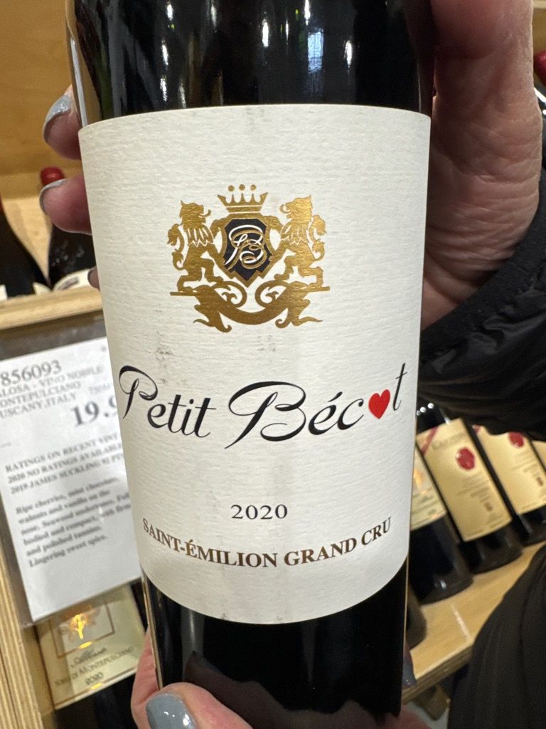 2020 Château Beau-Séjour Bécot Petit Bécot, France, Bordeaux ...