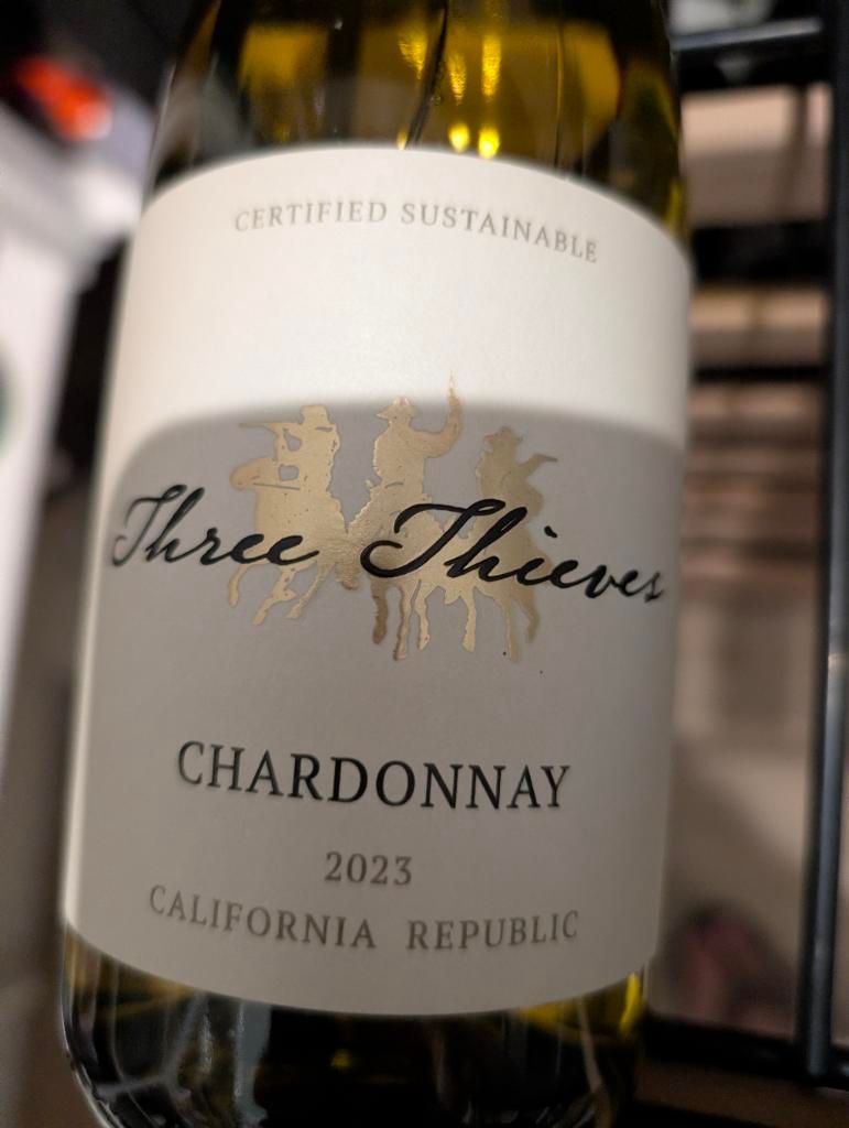 2022 Three Thieves Chardonnay, USA, California - CellarTracker