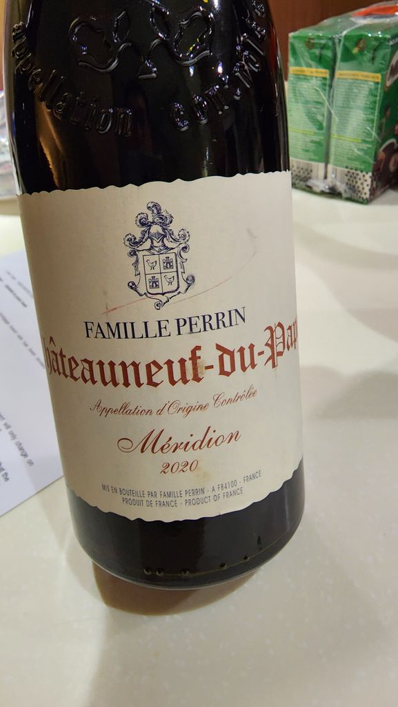 2020 Famille Perrin / Perrin & Fils Châteauneuf-du-Pape Méridion ...