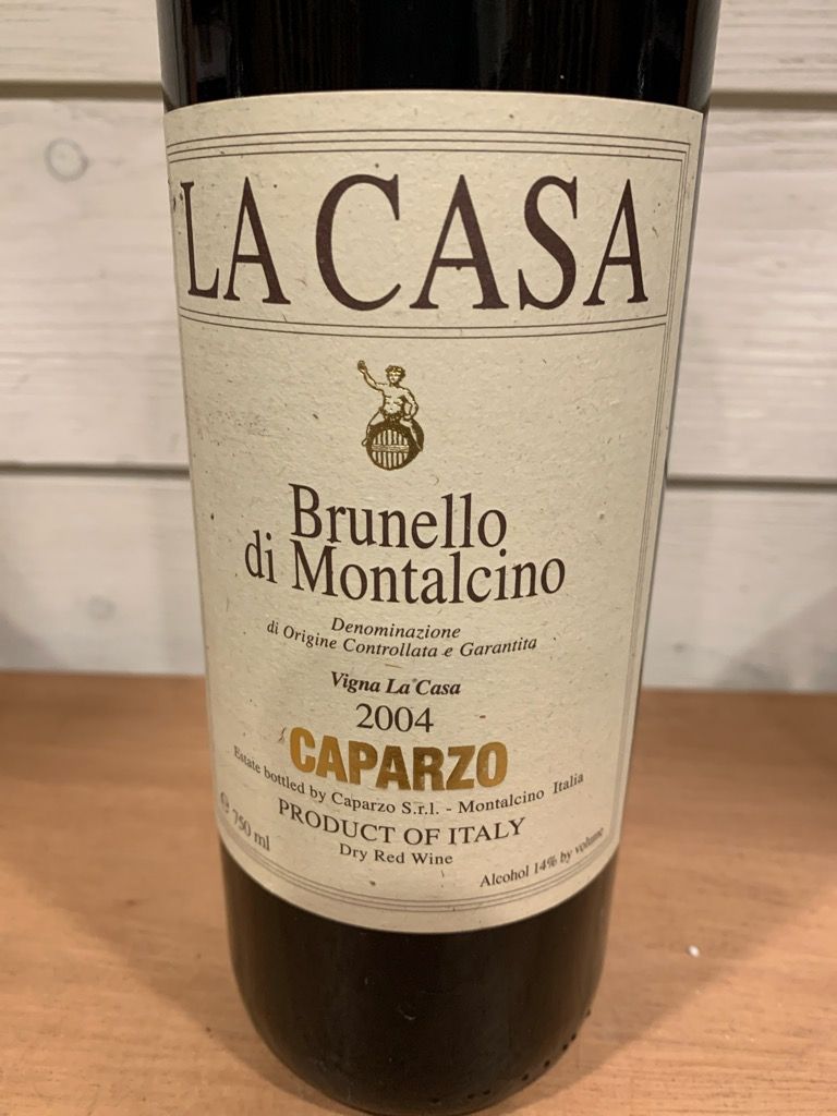 2001 Tenuta Caparzo Brunello di Montalcino I cipressi del casato, Italy ...
