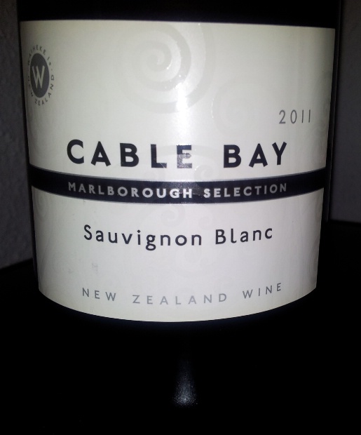 2013 Cable Bay Sauvignon Blanc, New Zealand, South Island, Marlborough ...