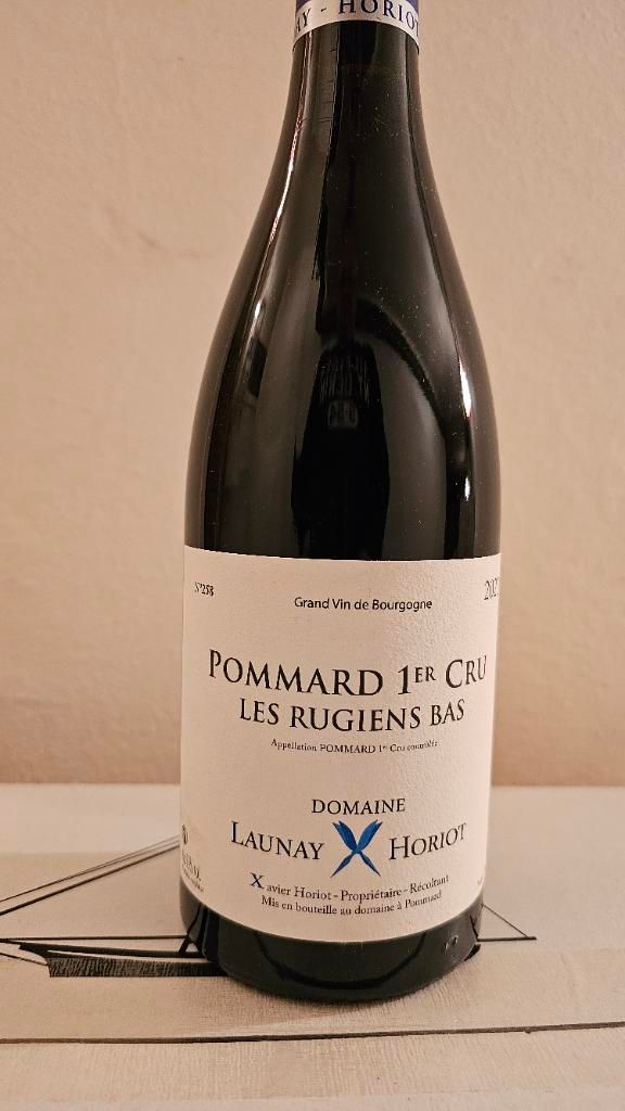 2023 Domaine Launay-Horiot Pommard 1er Cru Rugiens-Bas, France ...