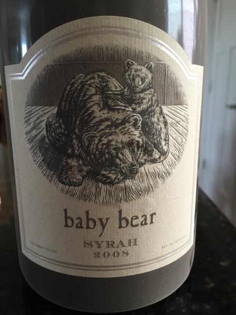 2005 Pursued by Bear Syrah Baby Bear, USA, Washington, Columbia Valley ...