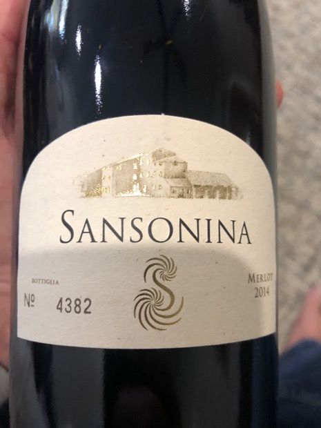 2014 Sansonina Merlot Veneto IGT, Italy, Veneto, Veneto IGT - CellarTracker