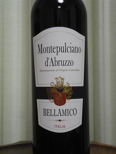 2020 Bellamico Montepulciano d'Abruzzo, Italy, Abruzzi, Montepulciano d ...