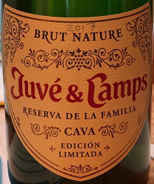 2017 Juvé y Camps Cava Reserva de la Família Brut Nature 40 Aniversario ...
